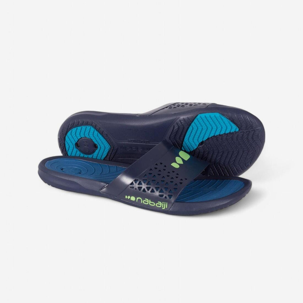 Men's Pool Sandals SLAP 500 PLUS Blue – Decathlon Cyprus